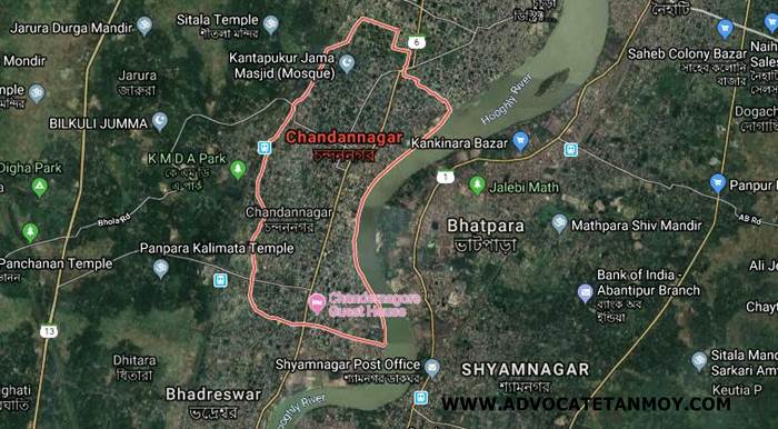 CHANDERNAGORE AGREEMENT BETWEEN INDIA AND FRANCE: 1951